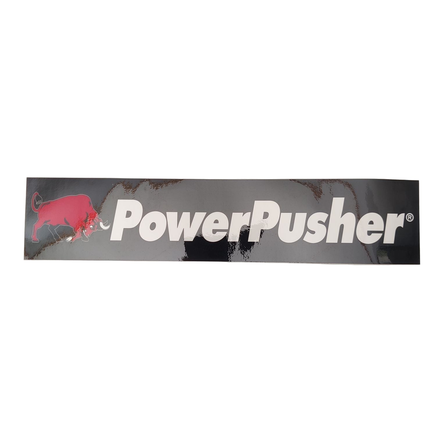15-0003: Decal, Power Pusher, Large, 16.5" x 3.5" Laminated – Powerpusher